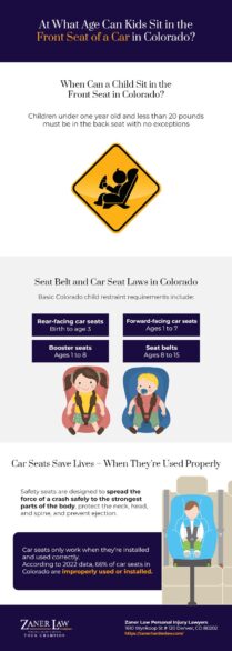 At What Age Can Kids Sit in the Front Seat of a Car in Colorado? | Blog